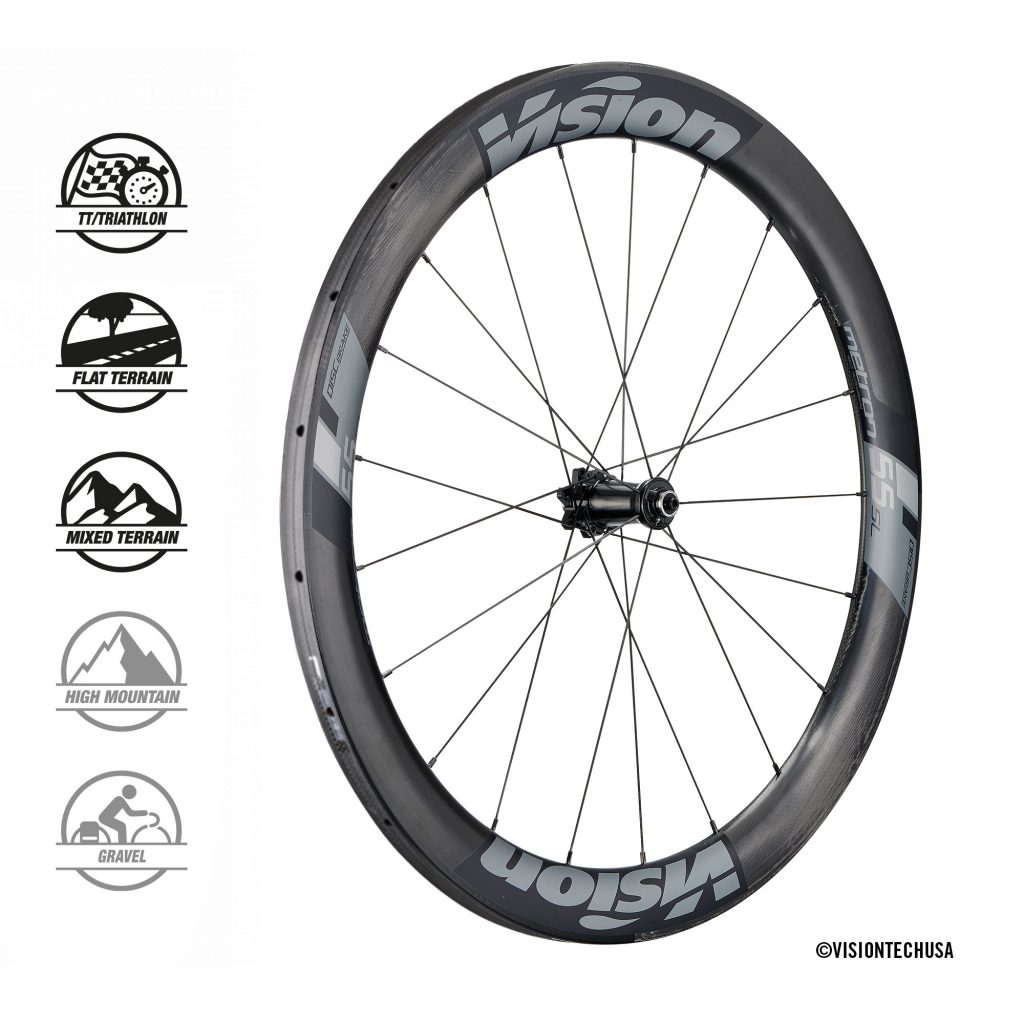 Juego ruedas VISION Metron 30 SL cubierta/tubeless > Bike Gourmet