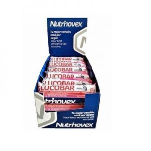 Caja de barrita NUTRINOVEX glucobar 24 uds x 35 gr. >